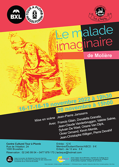 Spectacle "Le malade imaginaire de Molière" | Tour a plomb